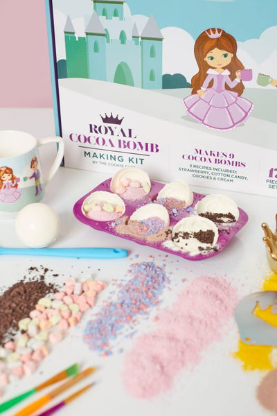 Royal Cocoa Bomb Making Kit for Kids by The Cookie Cups
